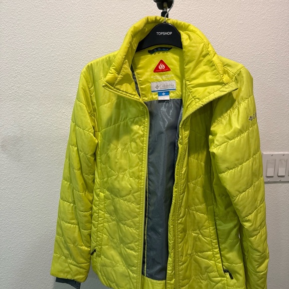 Columbia | Jackets & Coats | Columbia Yellow Puffer Jacket | Poshmark